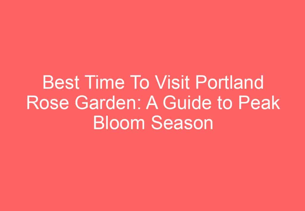 Best Time To Visit Washington State: A Comprehensive Guide - HowTravelPlan