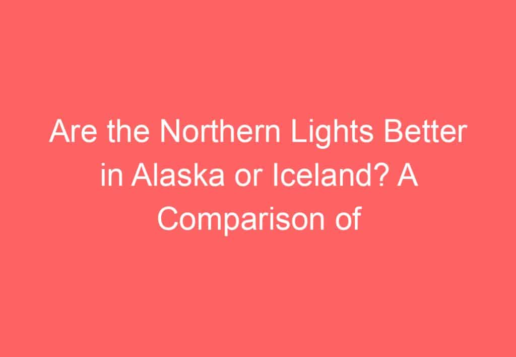 Why Is Alaska So Cold? Explaining the Arctic Climate of America's ...