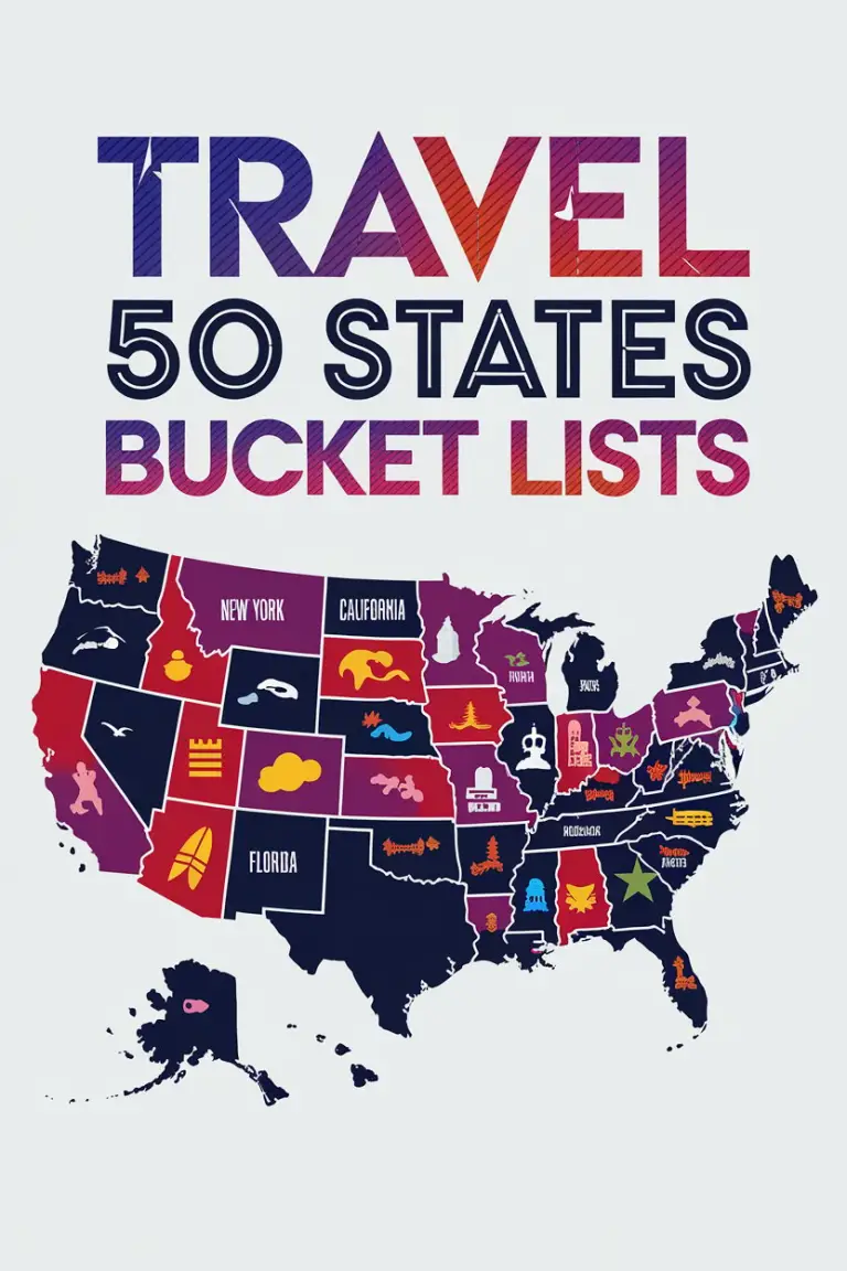 Travel 50 States Bucket List: The Ultimate American Road Trip