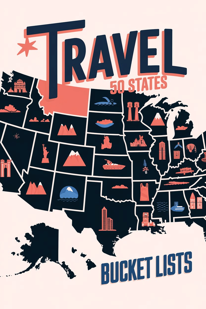 Travel 50 States Bucket List: The Ultimate American Road Trip