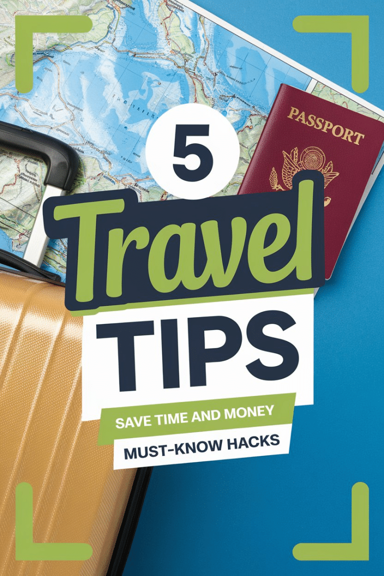 5 Essential Travel Tips for Every Adventurer