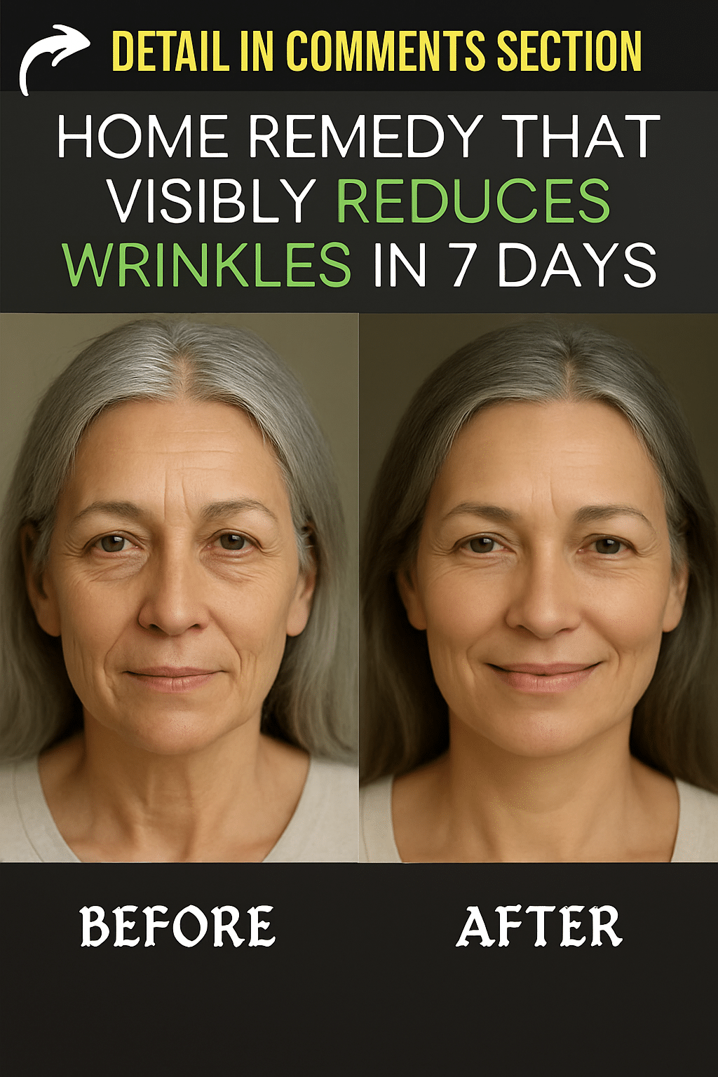 Home Remedy That Visibly Reduces Wrinkles in 7 Days