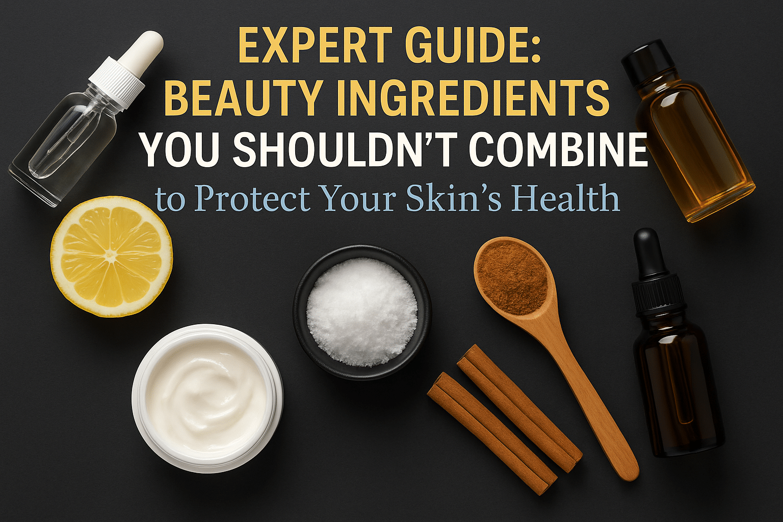 5 Beauty Recipe Ingredients You Should Never Mix- No. 3 Can Burn Your Skin!