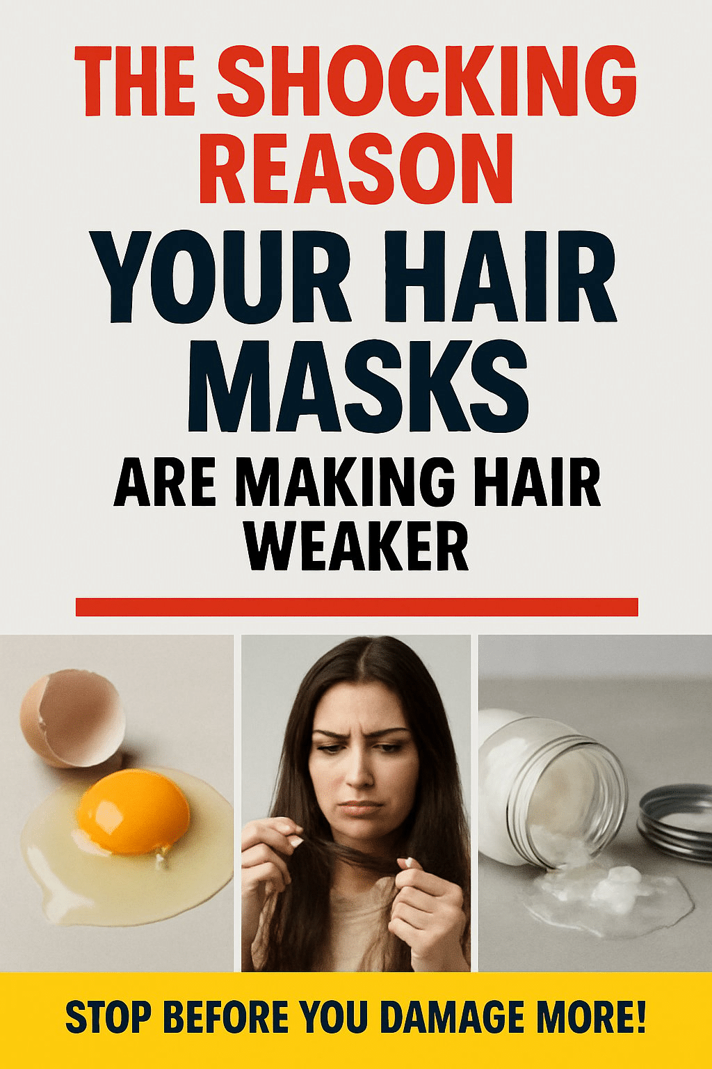 The Shocking Reason Your Hair Masks Are Making Hair Weaker